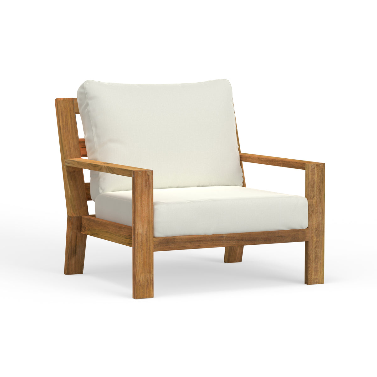 Charleston Outdoor Club Chair - Luxury Teak Club Outdoor Chair – HC ...