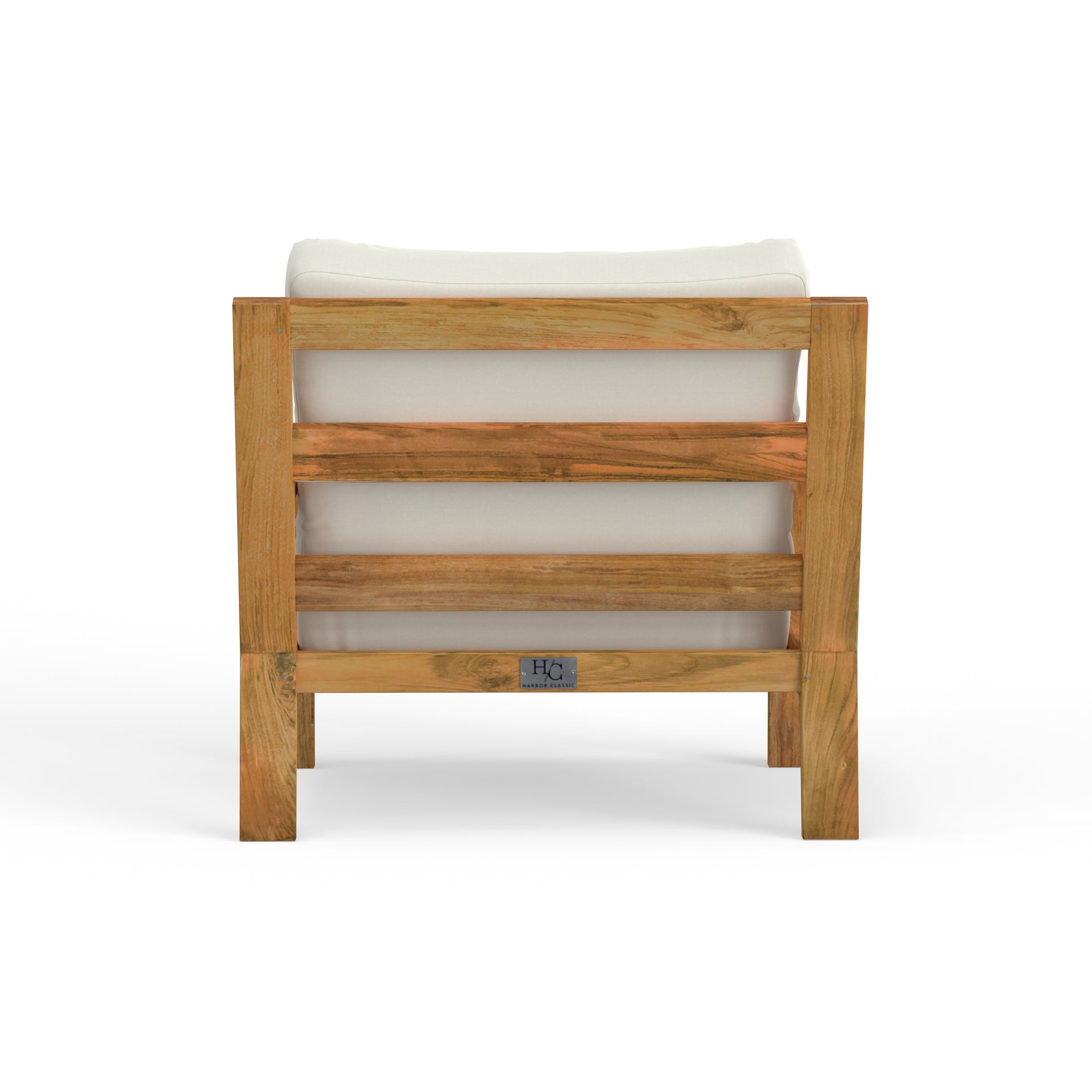 Charleston Outdoor Club Chair - Luxury Teak Club Outdoor Chair – HC ...