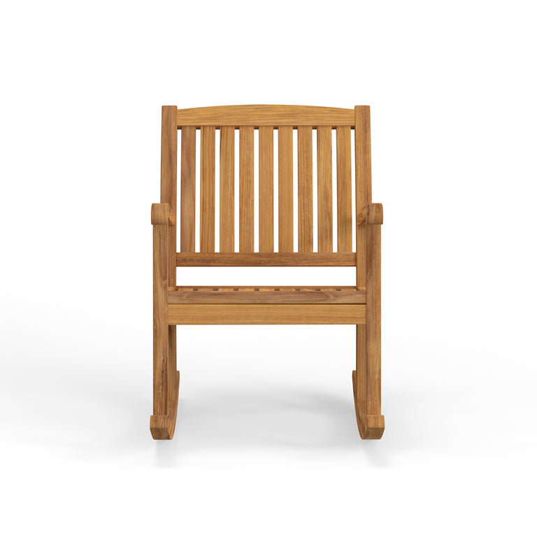 Teak Outdoor Rocking Chair – HC Luxury Outdoor