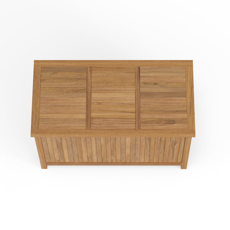 Charleston Outdoor Teak Storage Box – HC Luxury Outdoor