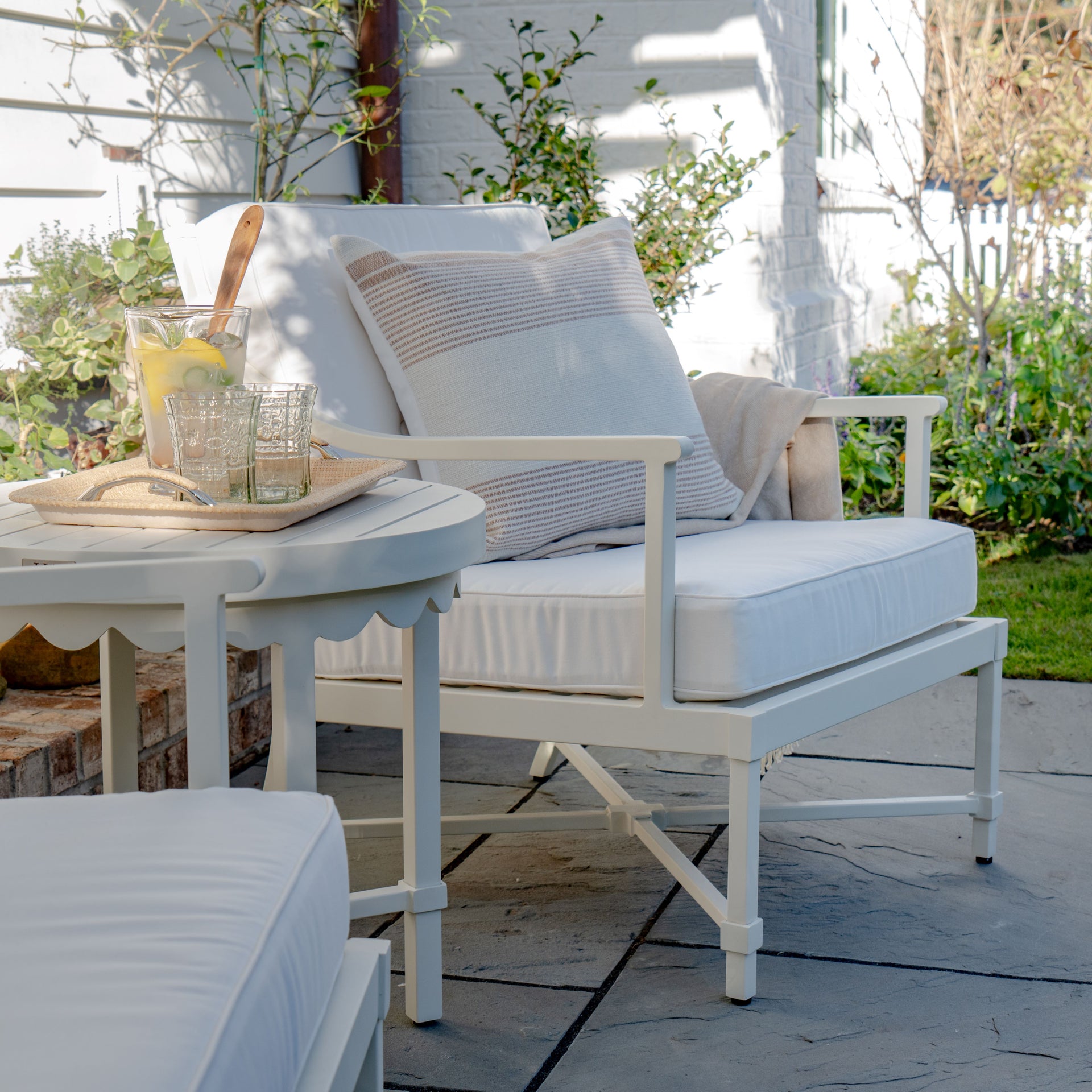 Riviera Outdoor Side Table – HC Luxury Outdoor