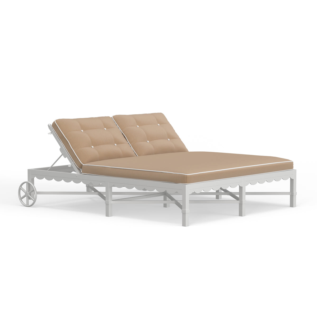 Riviera Outdoor Double Chaise Lounge – HC Luxury Outdoor