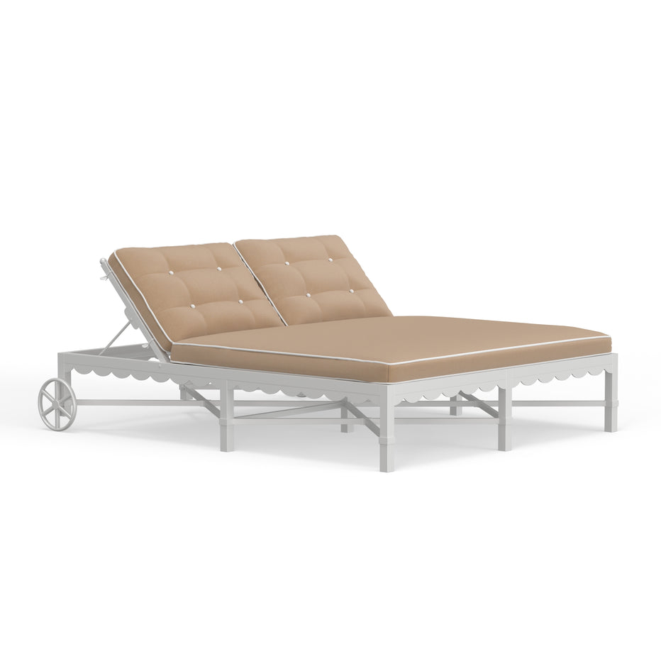 Riviera Outdoor Double Chaise Lounge – HC Luxury Outdoor