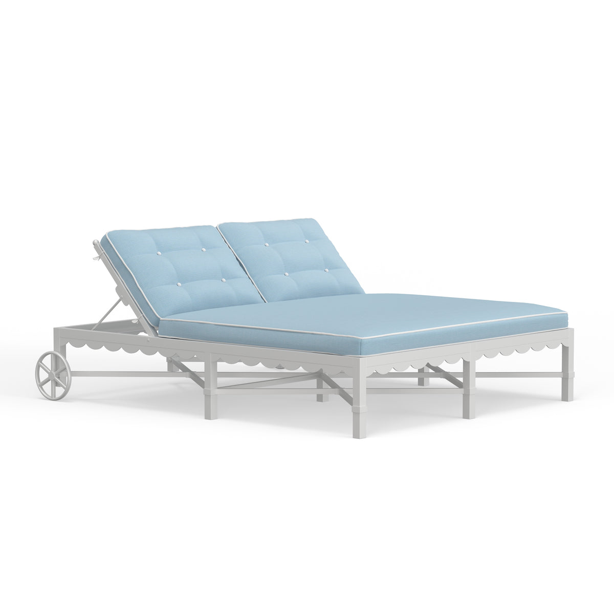 Riviera Outdoor Double Chaise Lounge – HC Luxury Outdoor
