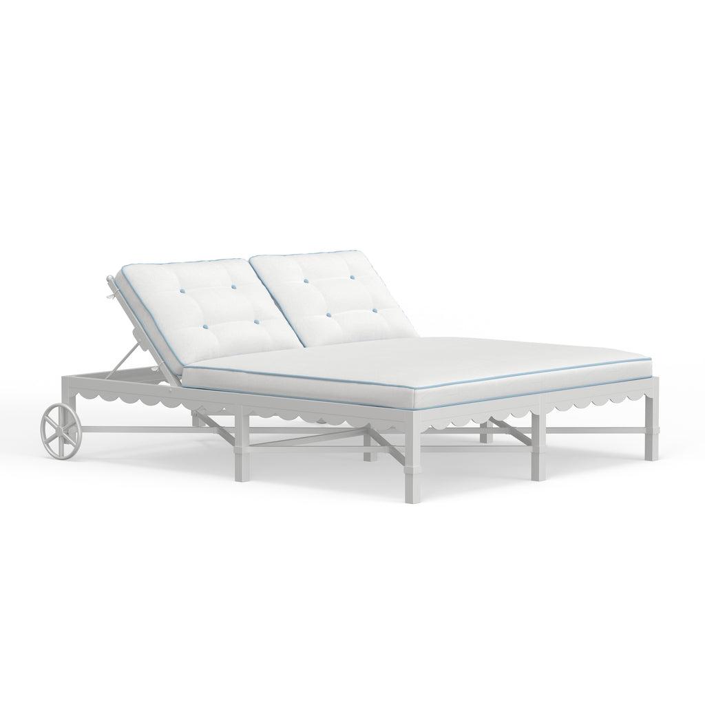 Riviera Outdoor Double Chaise Lounge – HC Luxury Outdoor