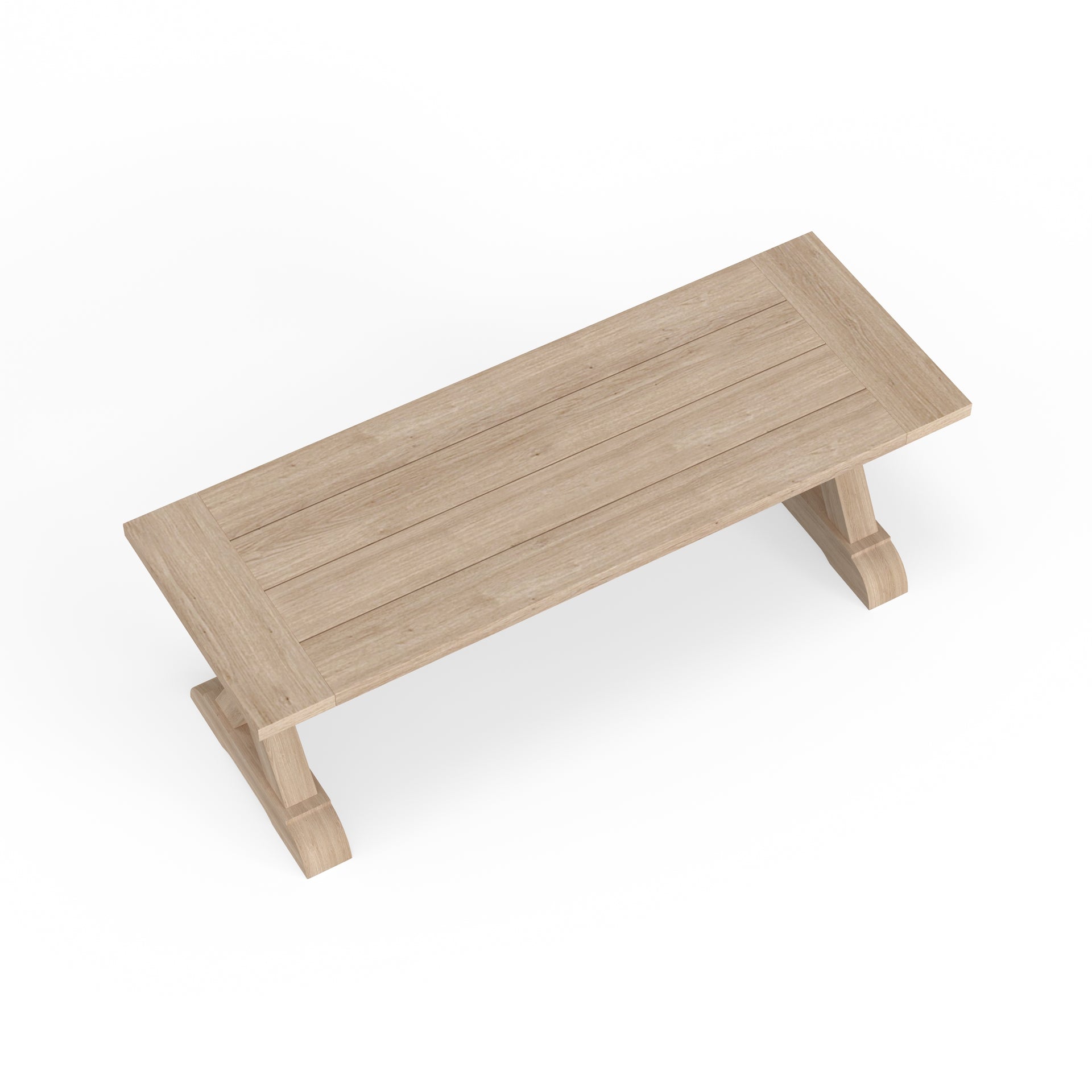 Newport Outdoor Trestle Bench – HC Luxury Outdoor