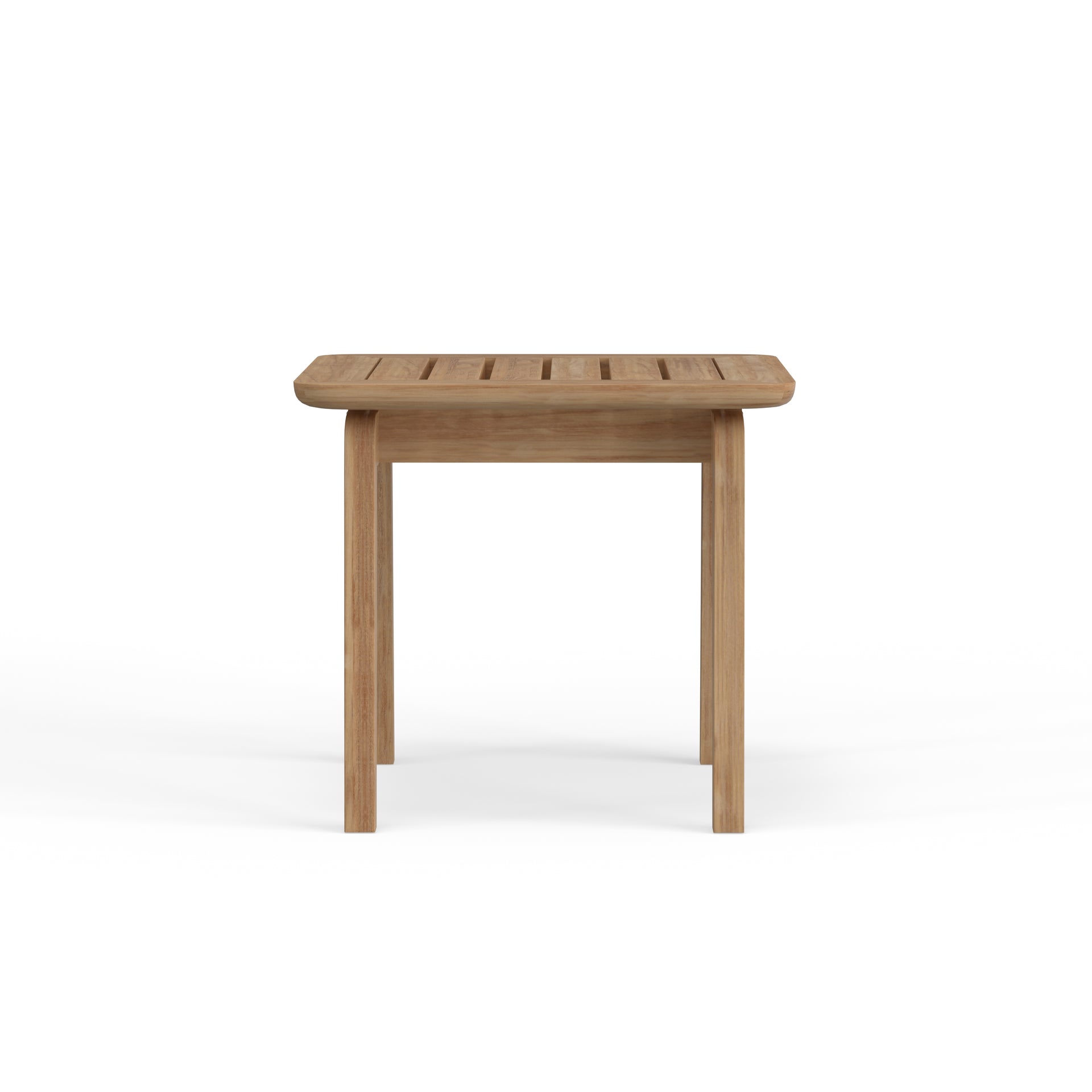 Nantucket Outdoor Side Table - Modern Teak Side Table – HC Luxury Outdoor