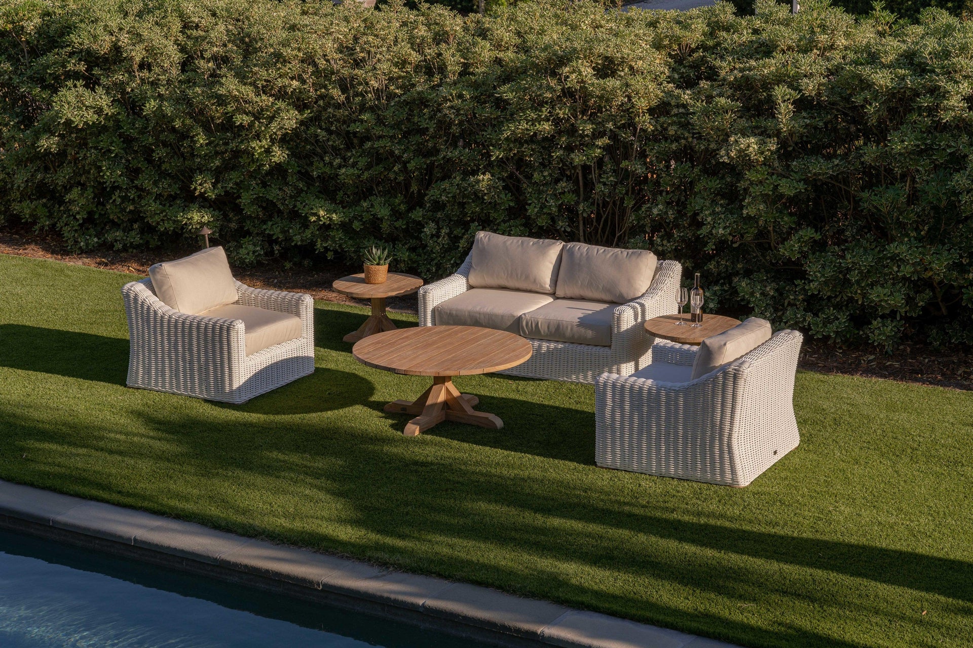 Newport Outdoor Club Chair - Luxury Outdoor Wicker Club Chair – HC ...