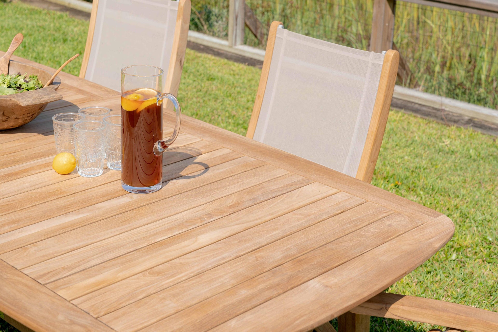 Freeport Outdoor Extension Teak Dining Table - Teak Extension Table ...