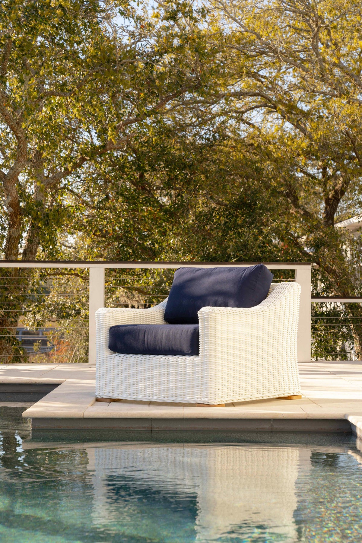 Newport Outdoor Club Chair - Luxury Outdoor Wicker Club Chair – HC ...